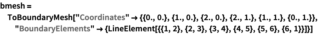 Element Mesh Generation—Wolfram 语言参考资料