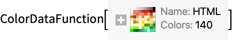 ColorDataFunction—Wolfram Language Documentation