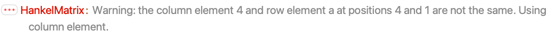 HankelMatrix: 汉克尔矩阵—Wolfram Documentation