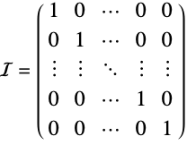 IdentityMatrix : 单位矩阵—Wolfram Documentation