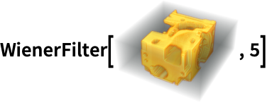 WienerFilter—Wolfram Language Documentation