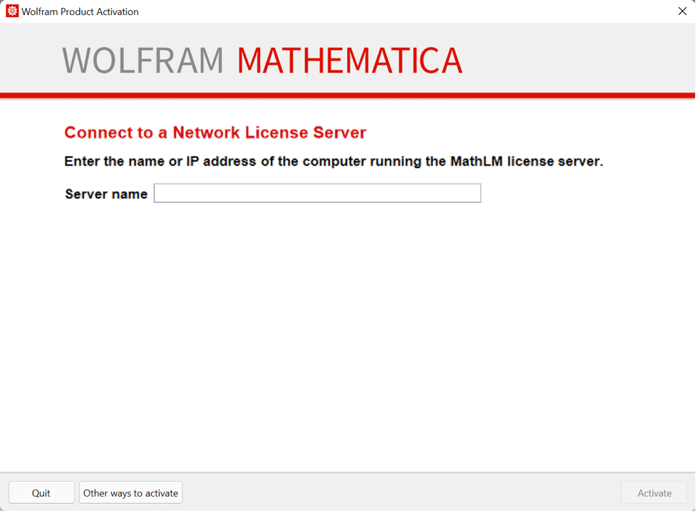 激活 Mathematica—Wolfram 语言参考资料