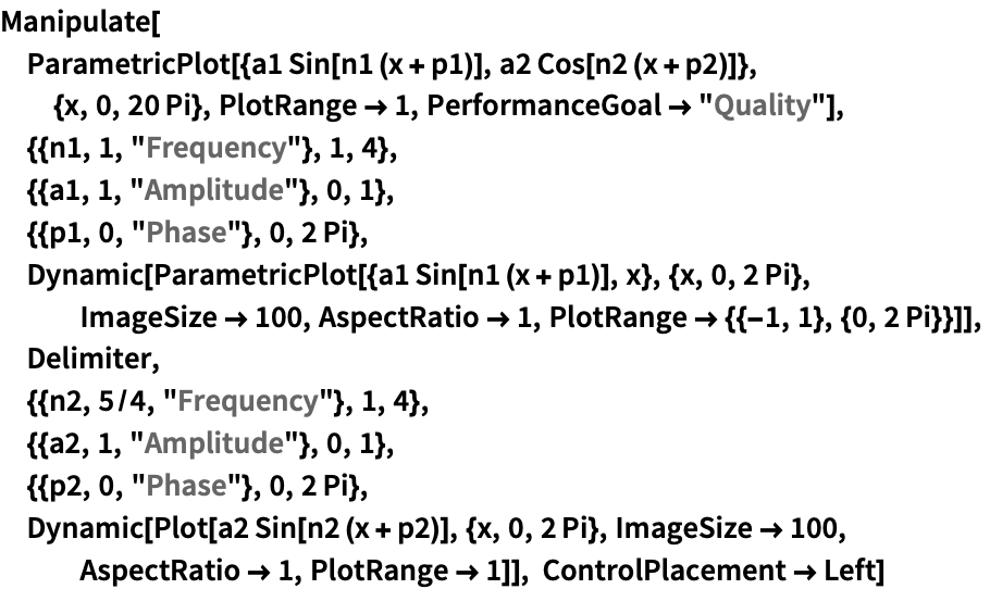 Advanced Manipulate Functionality—Wolfram Language Documentation