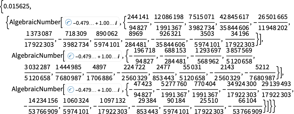Algebraic Number Fields—wolfram Language Documentation