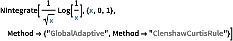 Introduction To Numerical Integration In The Wolfram Language—wolfram