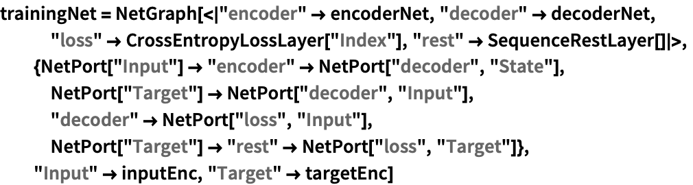 Sequence Learning and NLP with Neural Networks—Wolfram Language Documentation