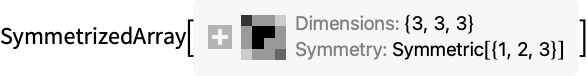 Symmetrized Arrays—Wolfram Language Documentation