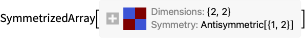 Symmetrized Arrays—Wolfram Language Documentation