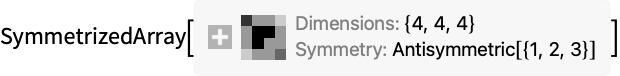 Symmetrized Arrays—Wolfram Language Documentation