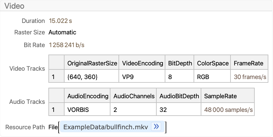 Video Basics—Wolfram Language Documentation