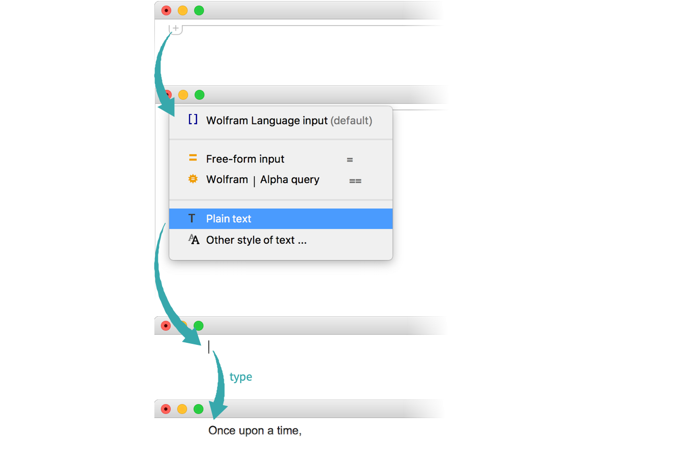 Create A Text Cell Wolfram Language Documentation