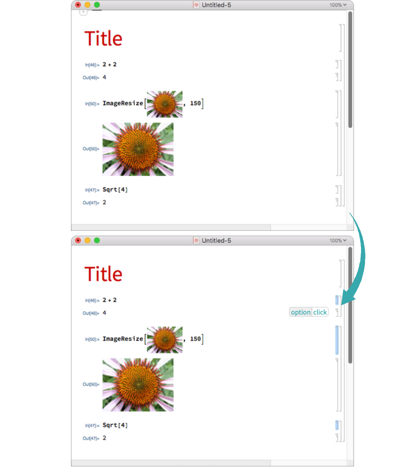 特定スタイルのセルをすべて選択する—Wolfram Documentation