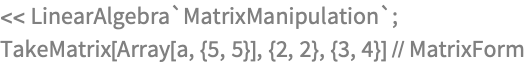 LinearAlgebra`MatrixManipulation` —Wolfram Documentation
